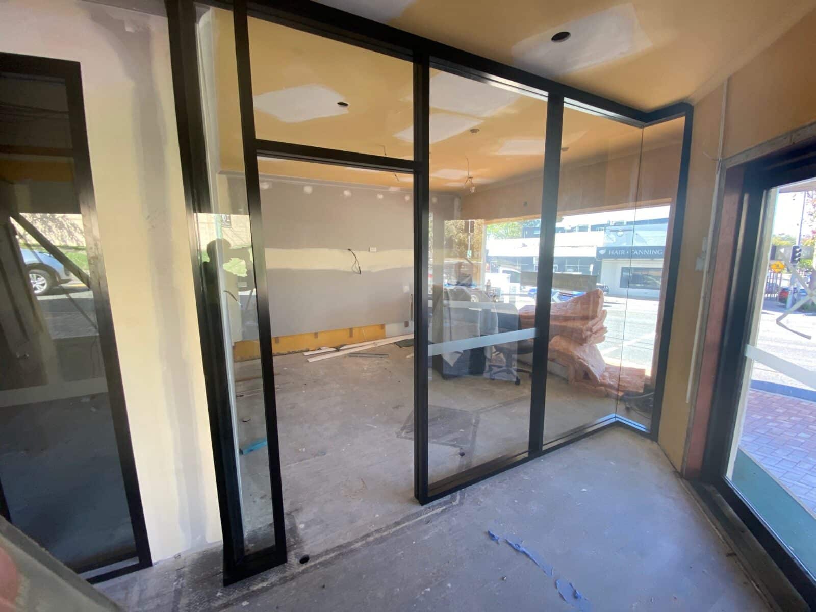 Internal Office Glass Partition - Glass Repairs & Replacement Brisbane